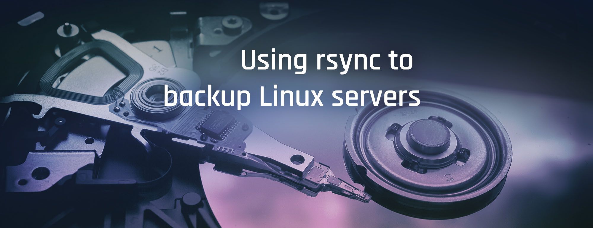 Using rsync to backup Linux servers